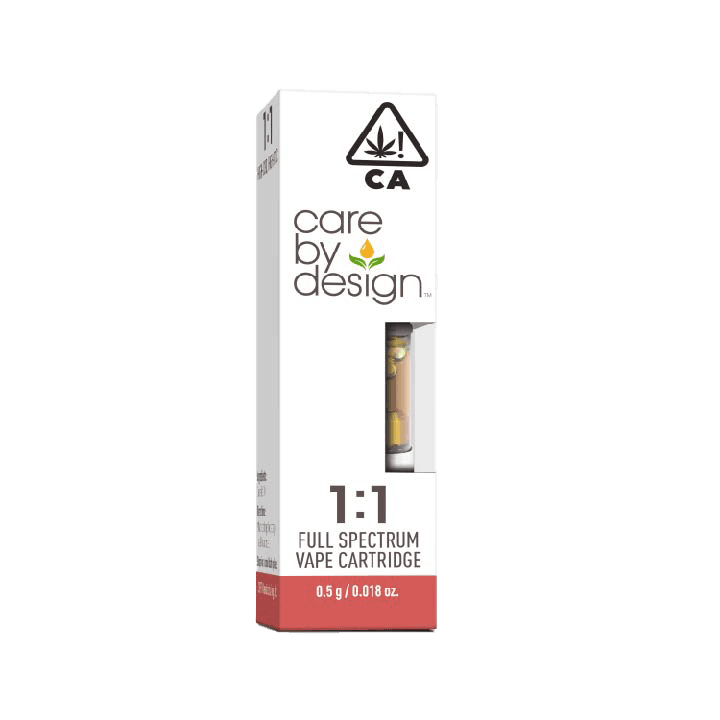 Care By Design | Product: 1:1 Vape Cartridge, 0.5 Grams