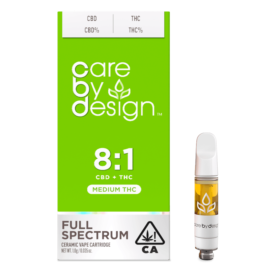 Care By Design | Product: 8:1 Vape Cartridge, 1 Gram Care By Design | Product: 8:1 Vape Cartridge, 1 Gram